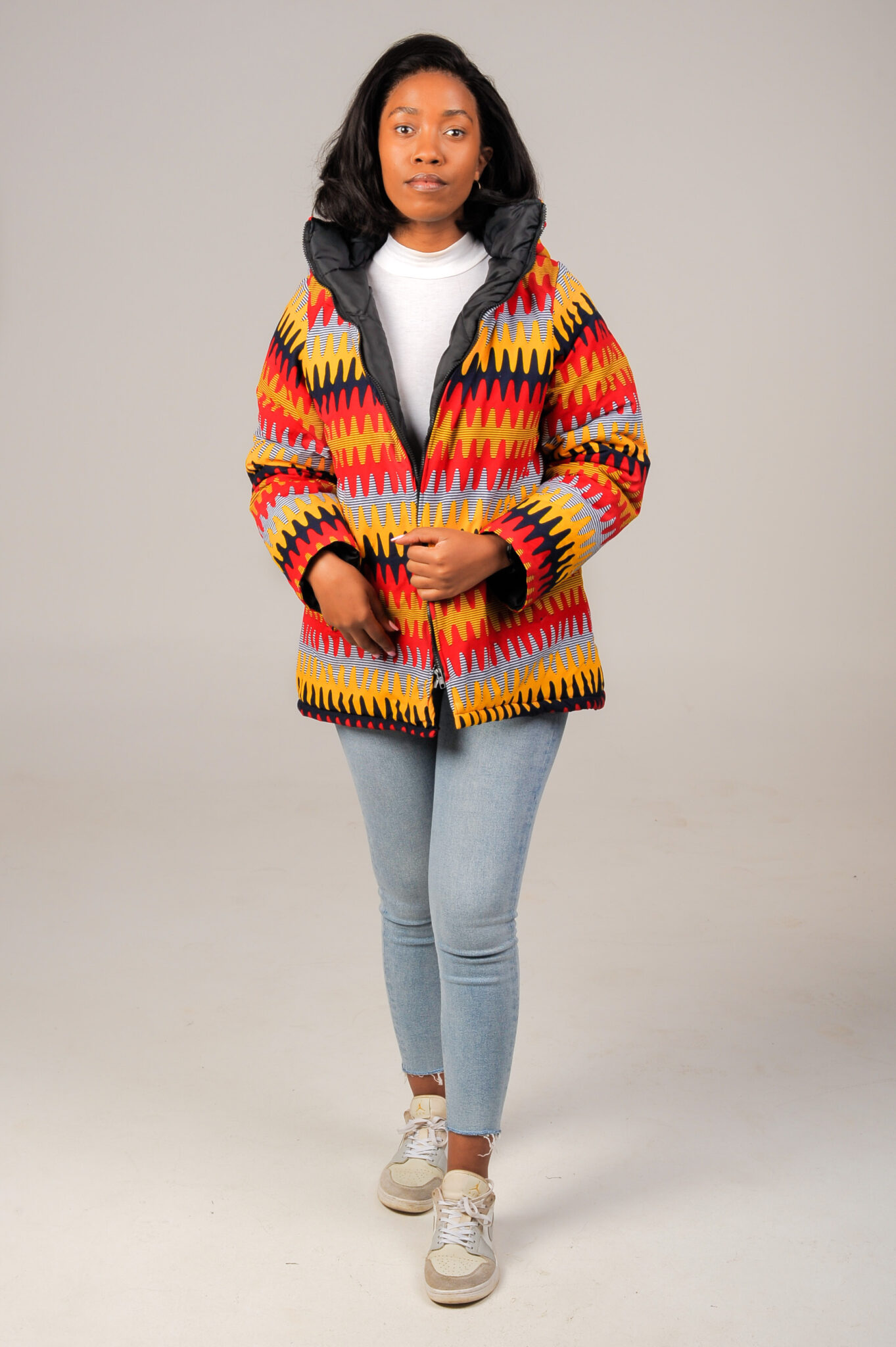 Igagasi Afriprint Winter Parka Jacket- Unisex - Ankara | African Print ...