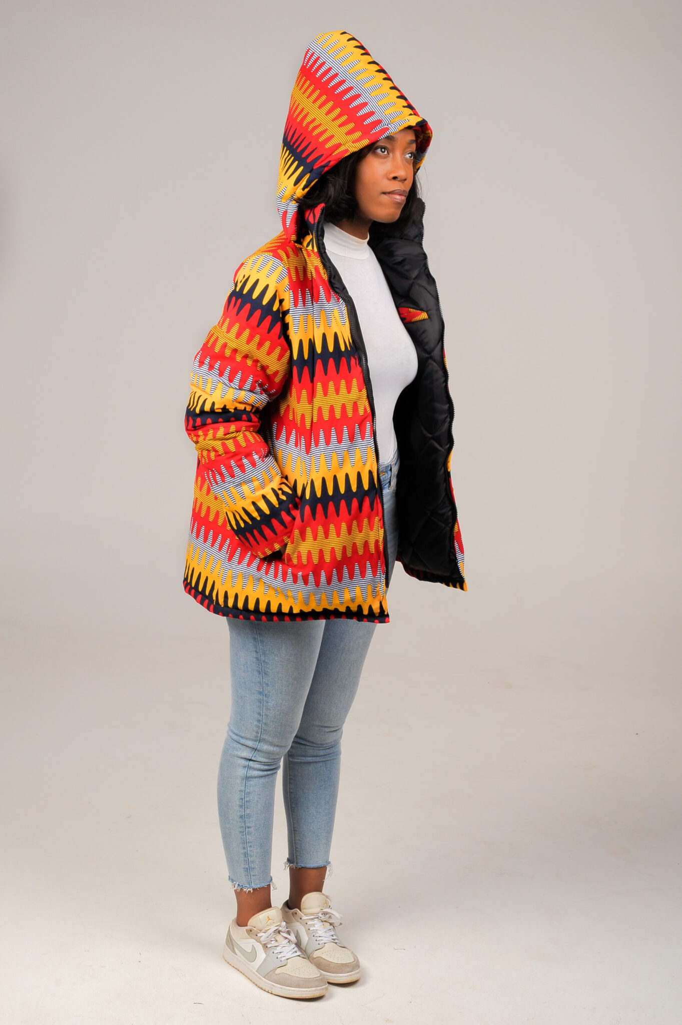 Igagasi Afriprint Winter Parka Jacket- Unisex - Ankara | African Print ...